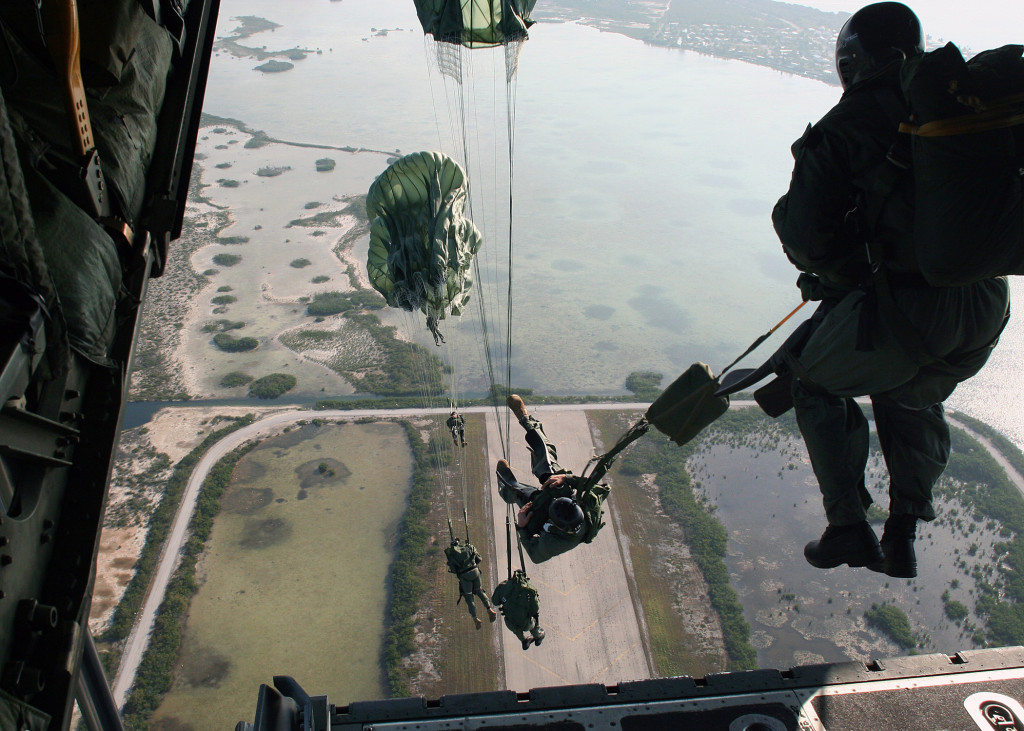 Military Static Line Jump | Norhurst Tactical